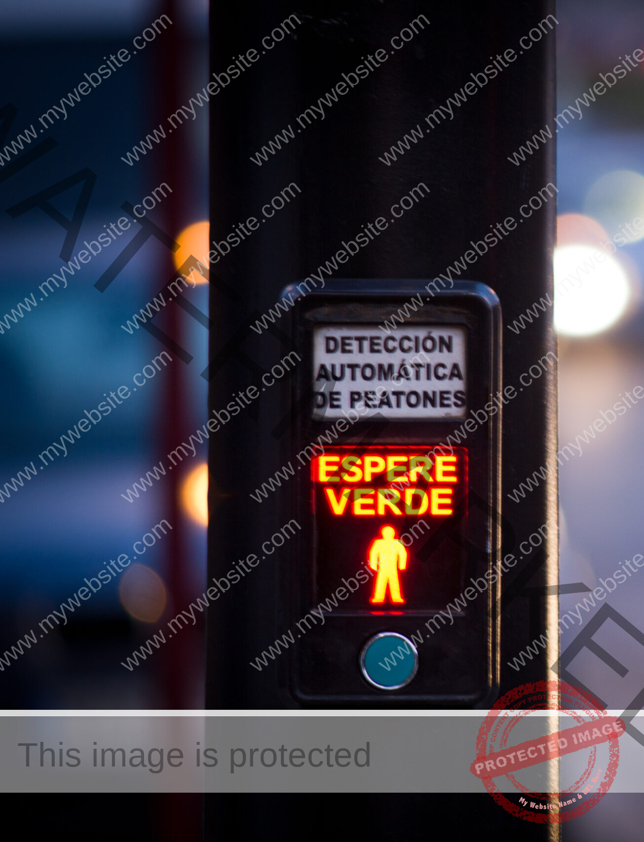 ATILED: Illuminated pedestrian push button - TACSE - Road & Railway ...